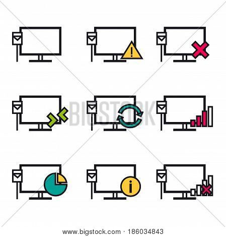 Vector Linear Icons Vector & Photo (Free Trial) | Bigstock