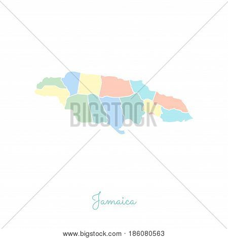 Jamaica Region Map: Vector & Photo (Free Trial) | Bigstock