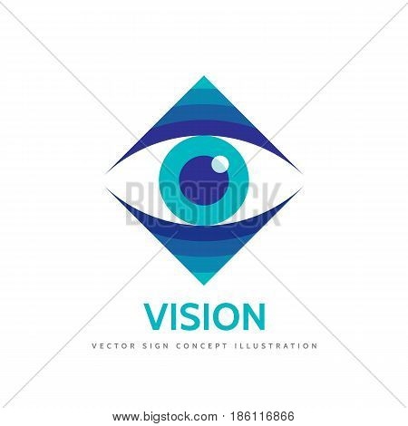 Vision - Vector Logo Vector & Photo (Free Trial) | Bigstock