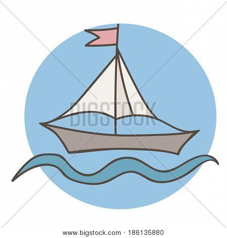 Colorful Ship Flag Vector & Photo (Free Trial) | Bigstock