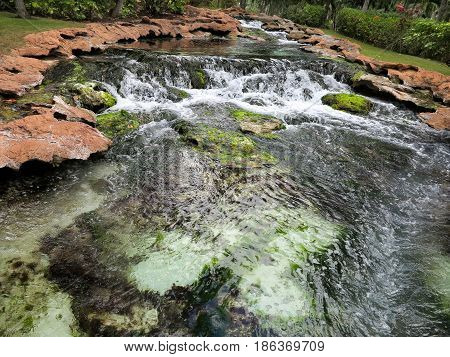 Stream Small Waterfall Image & Photo (Free Trial) | Bigstock