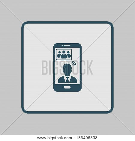 Online Conference Vector & Photo (Free Trial) | Bigstock