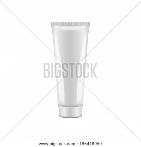 White Plastic Tube Vector & Photo (Free Trial) | Bigstock