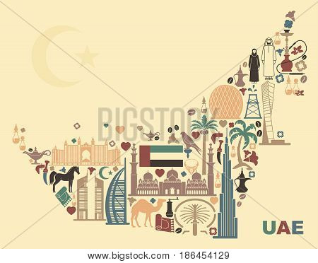 Symbols United Arab Vector & Photo (Free Trial) | Bigstock