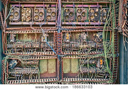 Old Broken Switchboard Image & Photo (Free Trial) | Bigstock
