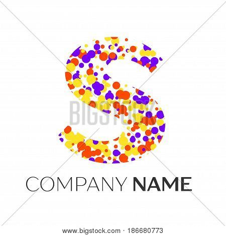 Letter S Logo Purple Vector & Photo (Free Trial) | Bigstock