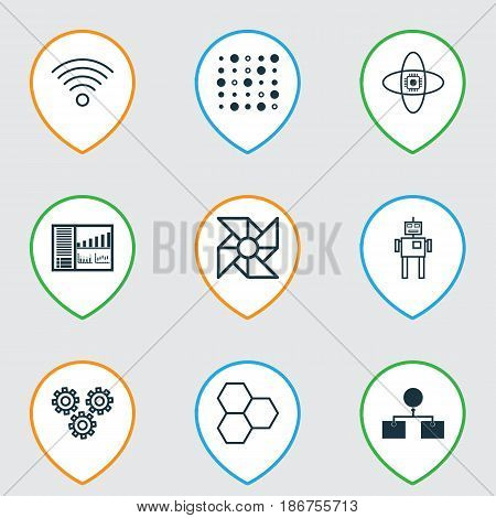 Set 9 Machine Vector & Photo (Free Trial) | Bigstock