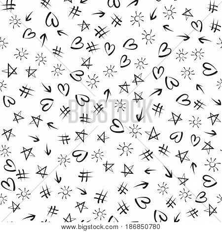 Randomly Scattered Vector & Photo (Free Trial) | Bigstock