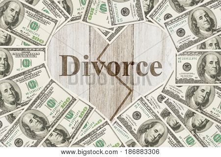 Money Divorce Message Image & Photo (Free Trial) | Bigstock