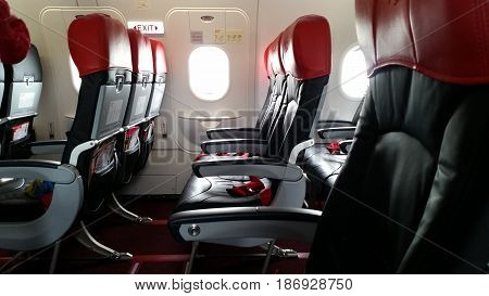 Seat Rows Airplane Image & Photo (Free Trial) | Bigstock