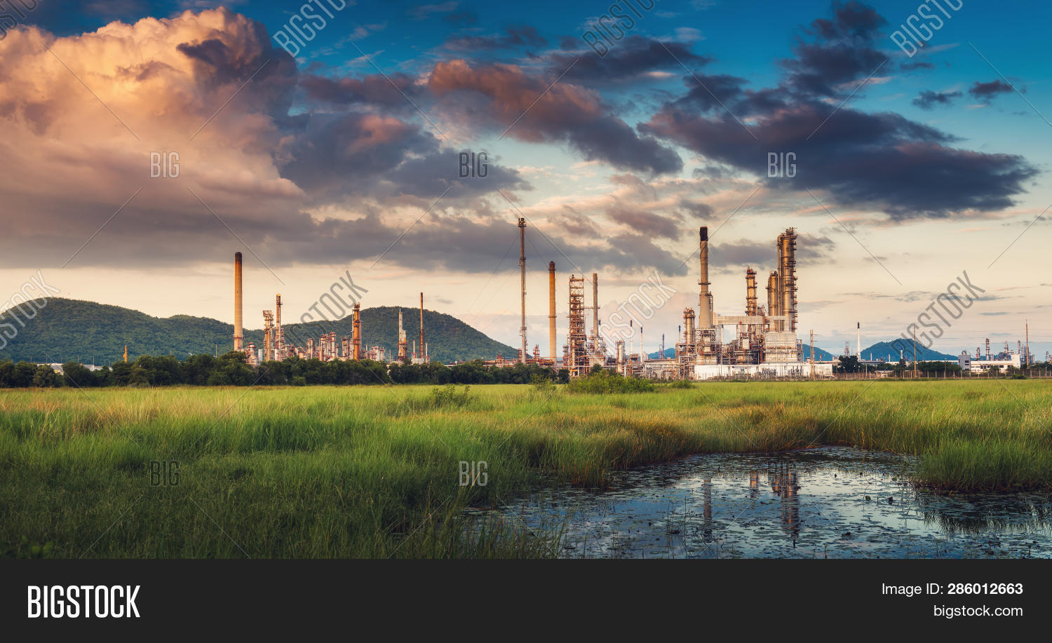 Landscape Oil Gas Image & Photo (Free Trial) | Bigstock