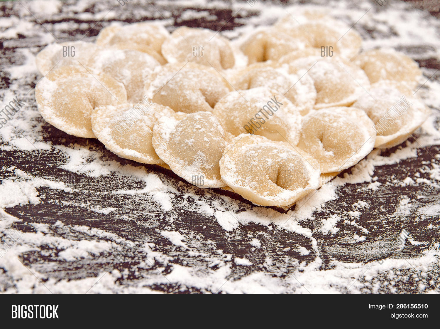 Raw Yellow Dumplings, Image & Photo (Free Trial) | Bigstock