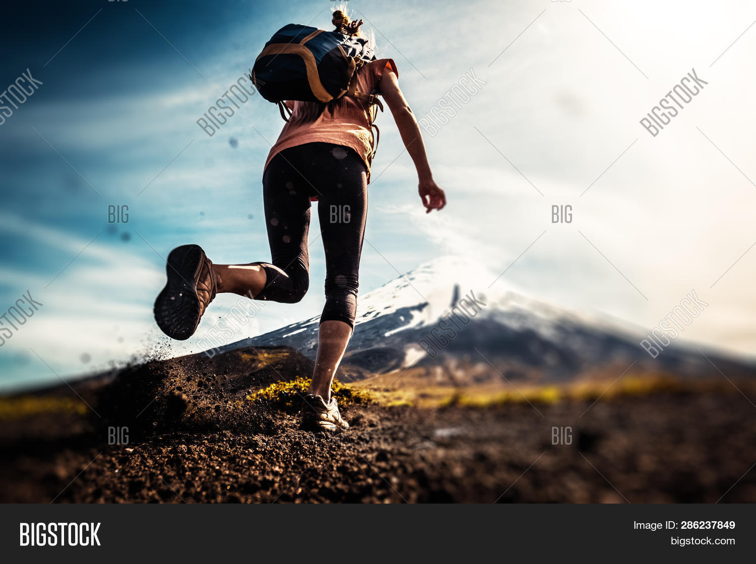 Trail Running Background