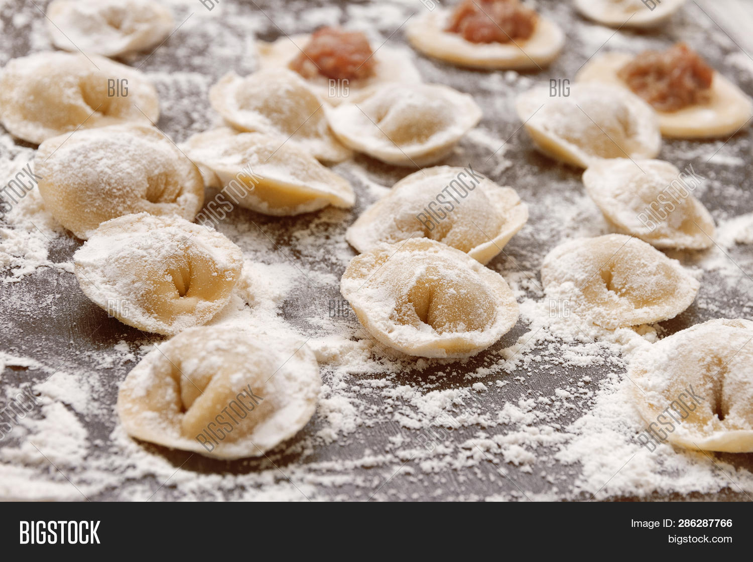 Raw Yellow Dumplings, Image & Photo (Free Trial) | Bigstock