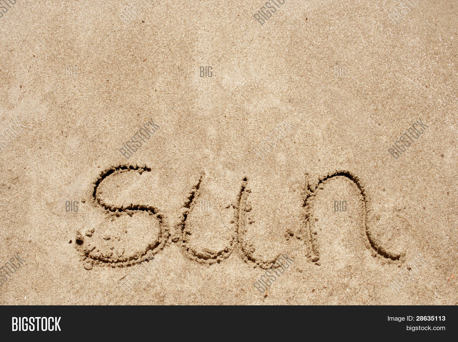 Word Sun Handwritten Image & Photo (Free Trial) | Bigstock