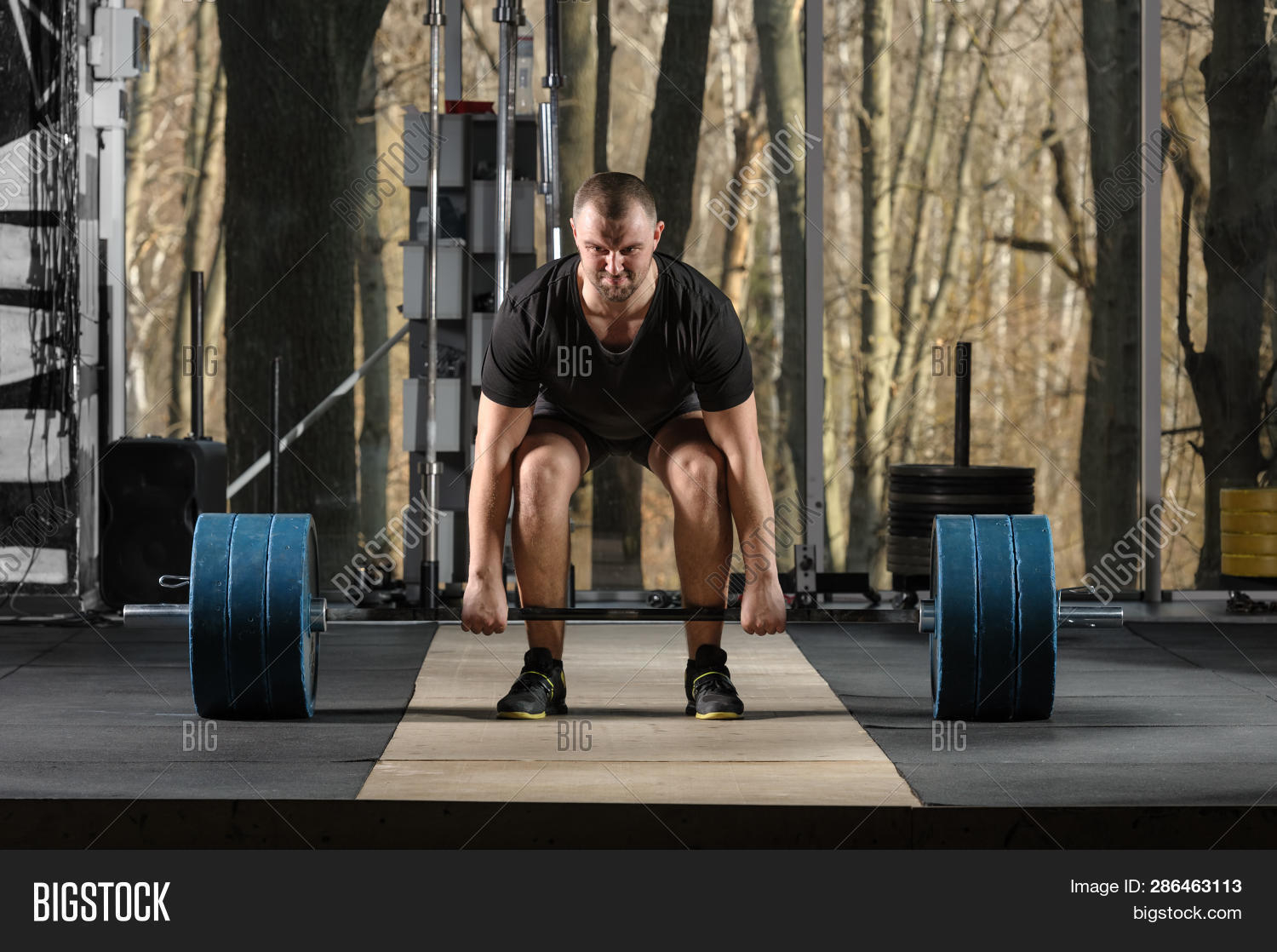 Deadlift Attempt. Image & Photo (Free Trial) | Bigstock