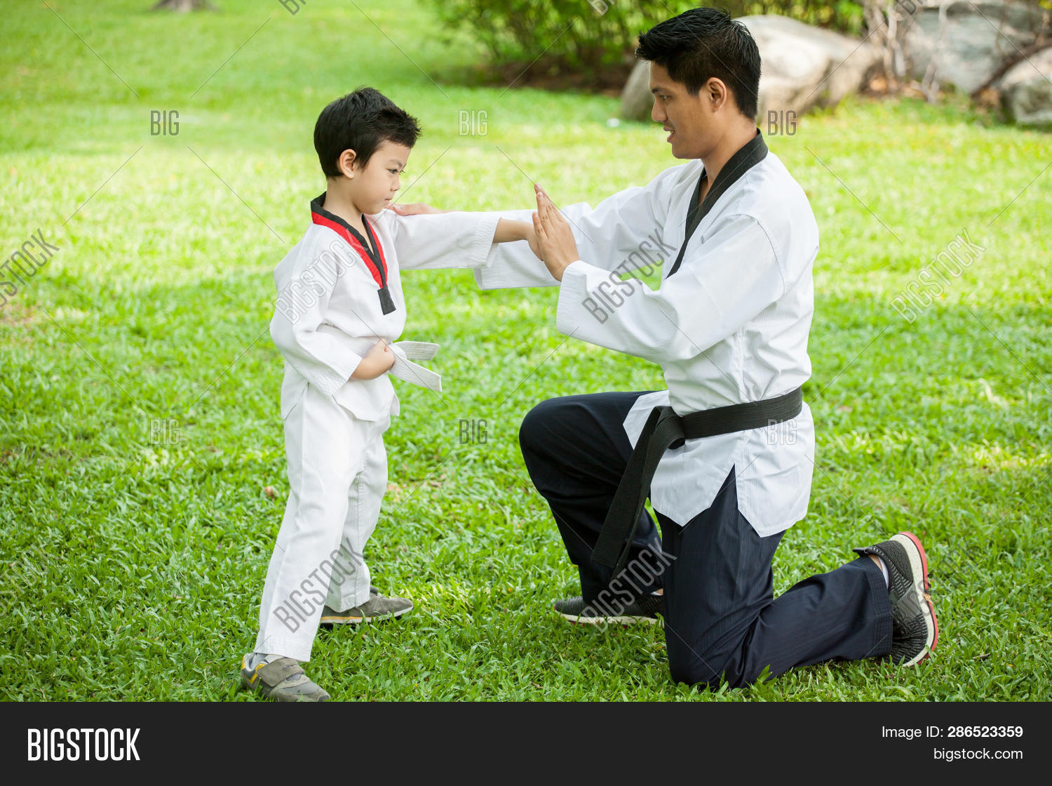 Father Coach Training Image & Photo (Free Trial) | Bigstock