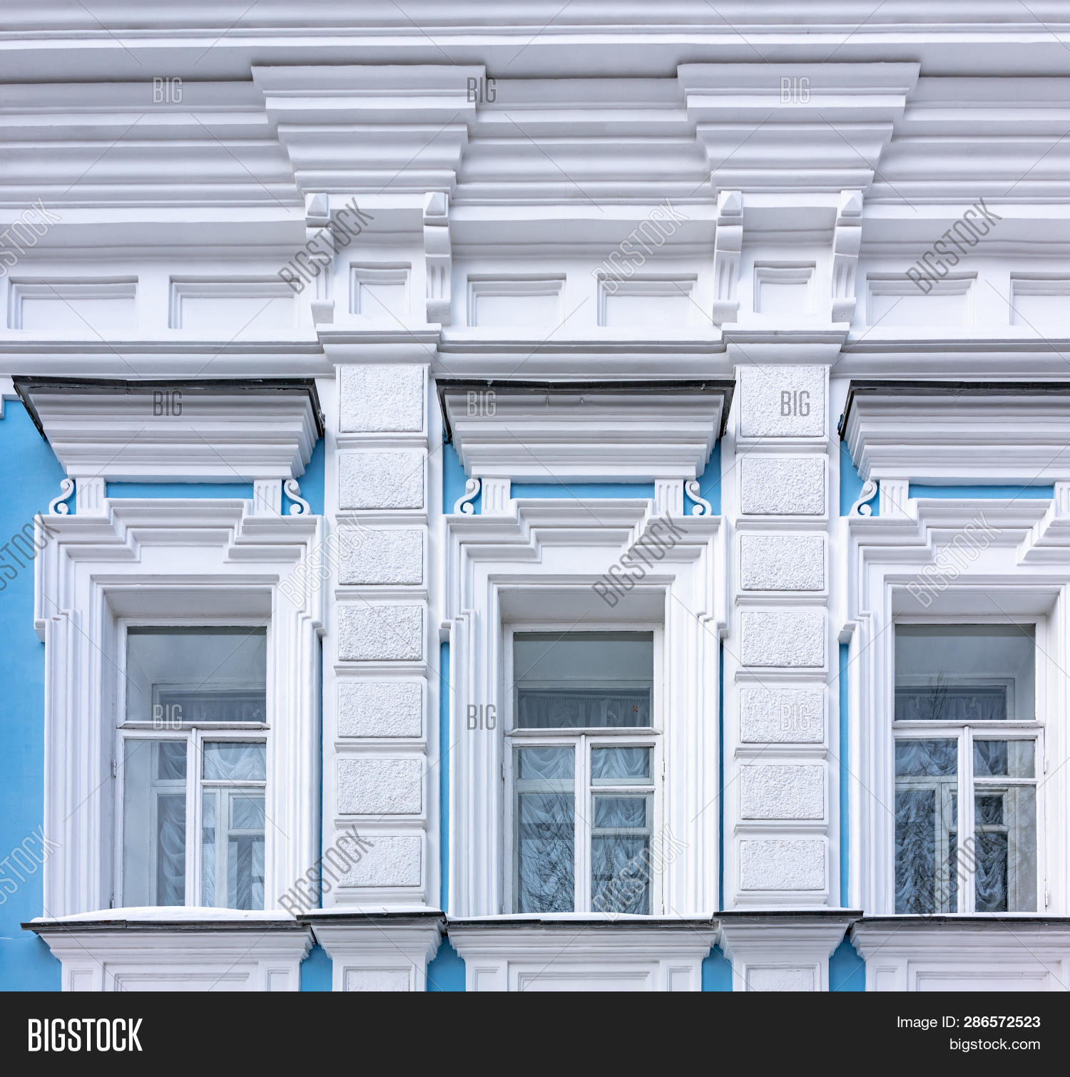 Three Windows Old 19th Image & Photo (Free Trial) | Bigstock