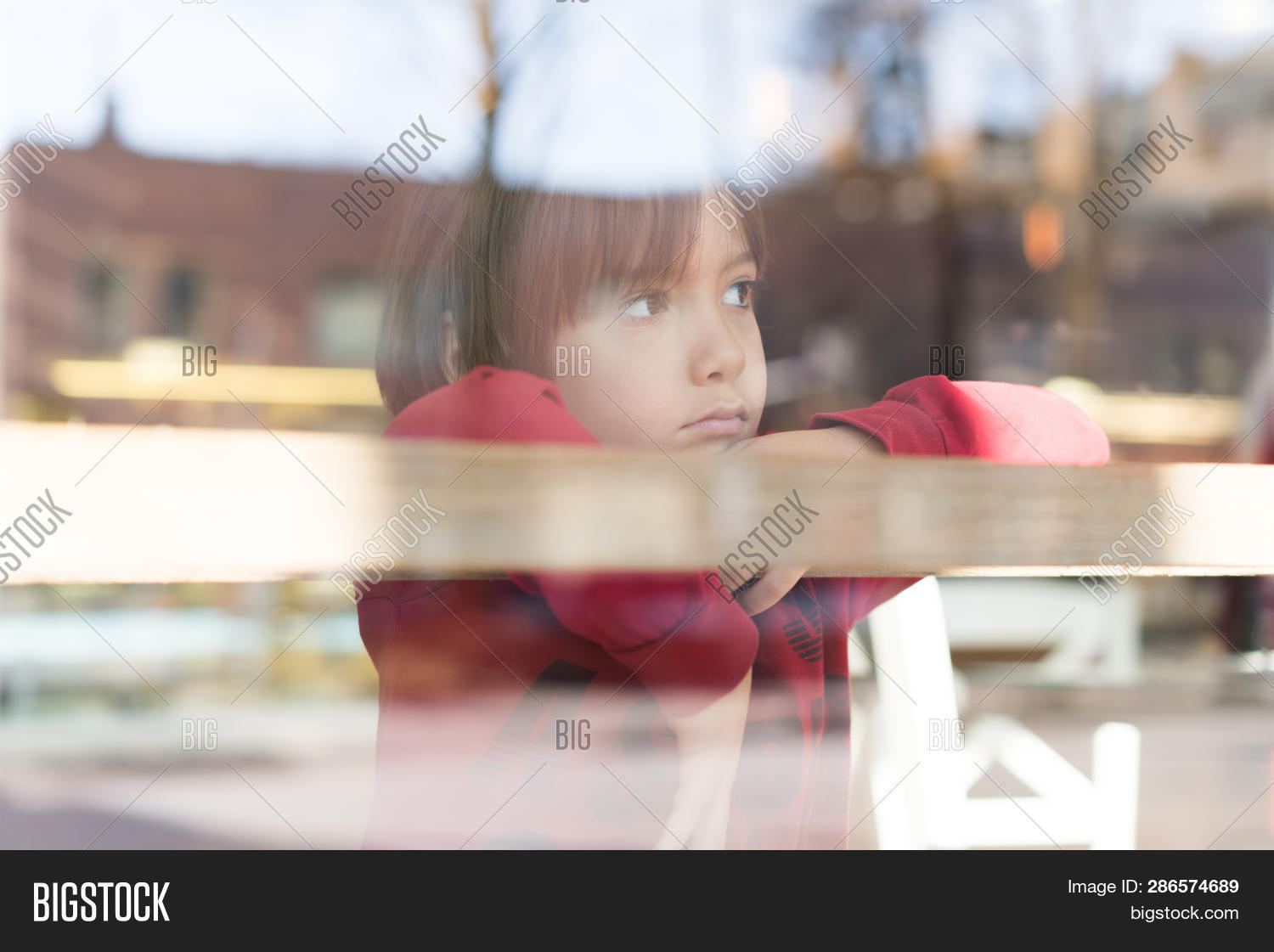 Little Boy Waitng Image & Photo (Free Trial) | Bigstock