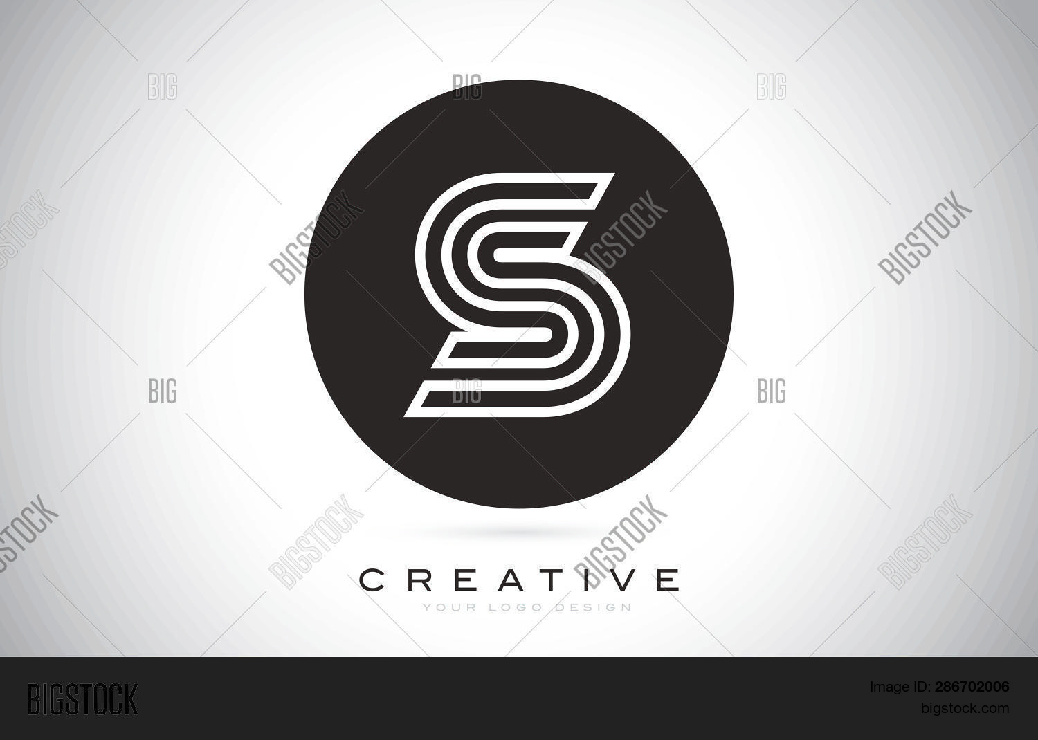 S Letter Monogram Vector & Photo (Free Trial) | Bigstock