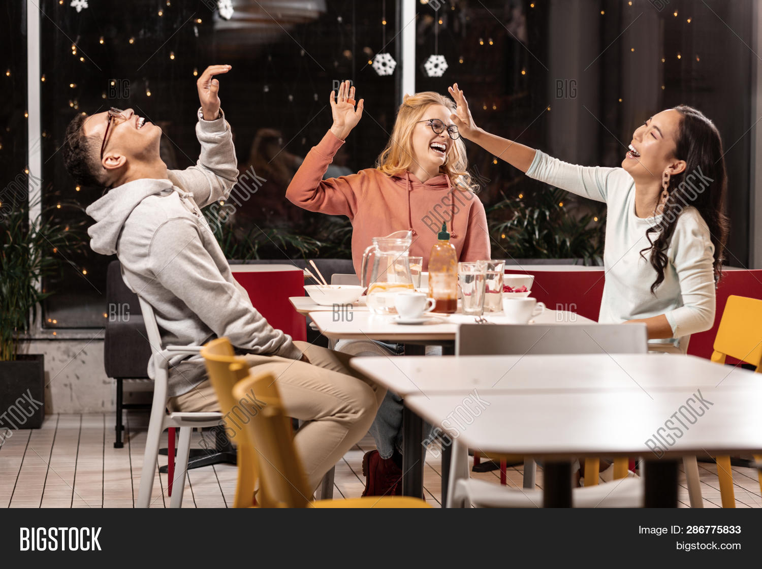Three Laughing Friends Image & Photo (Free Trial) | Bigstock