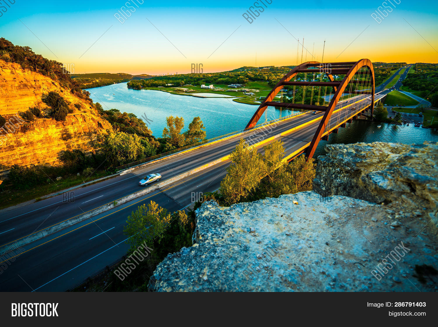Pennybacker 360 Bridge Image & Photo (Free Trial) | Bigstock