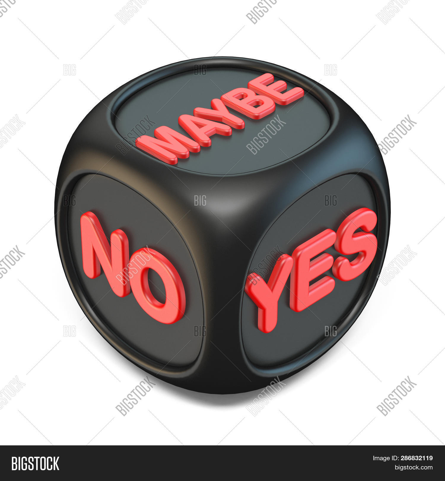 Black Yes, No, Maybe Image & Photo (Free Trial) | Bigstock