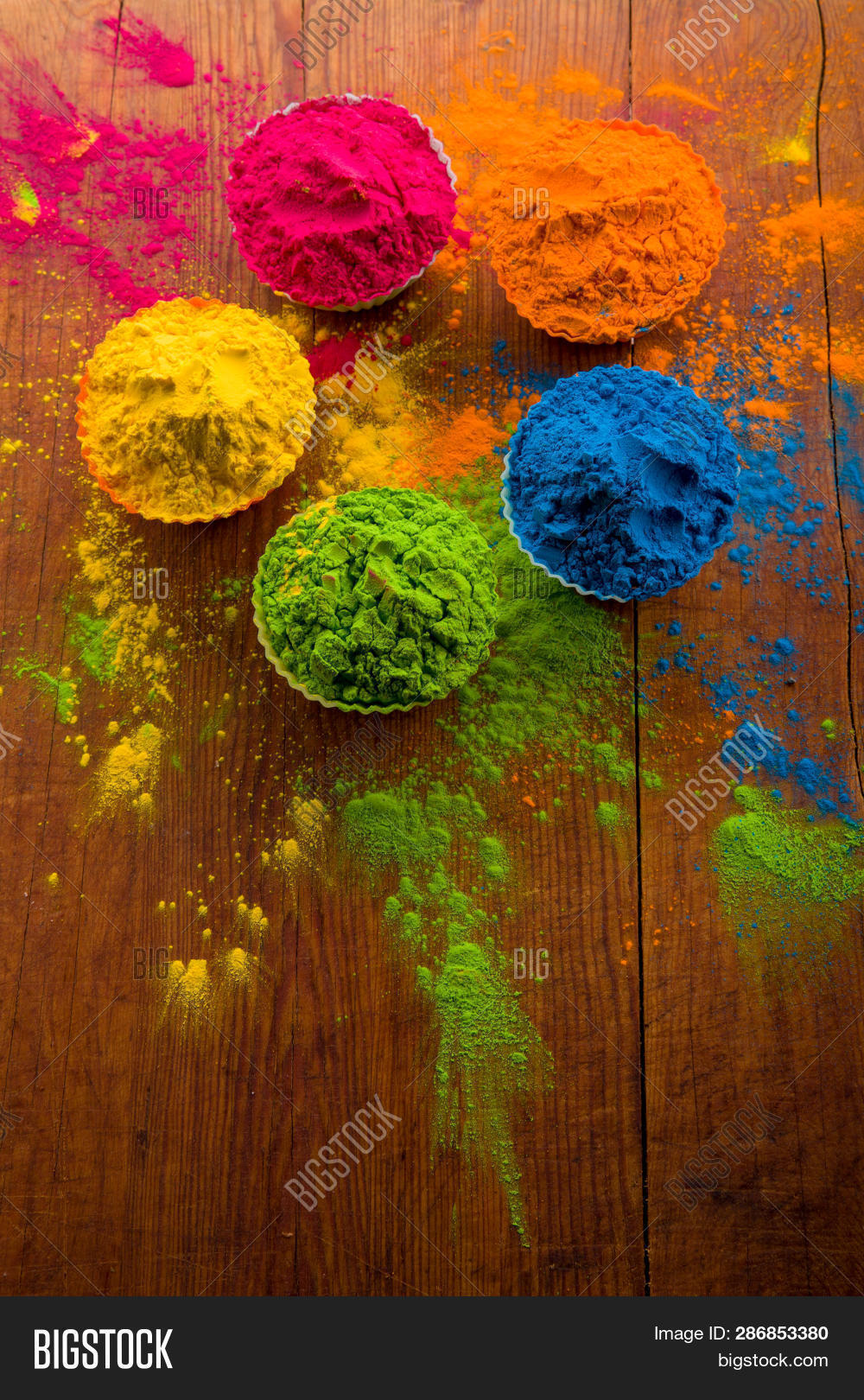 Holi Color Powder. Image & Photo (Free Trial) | Bigstock
