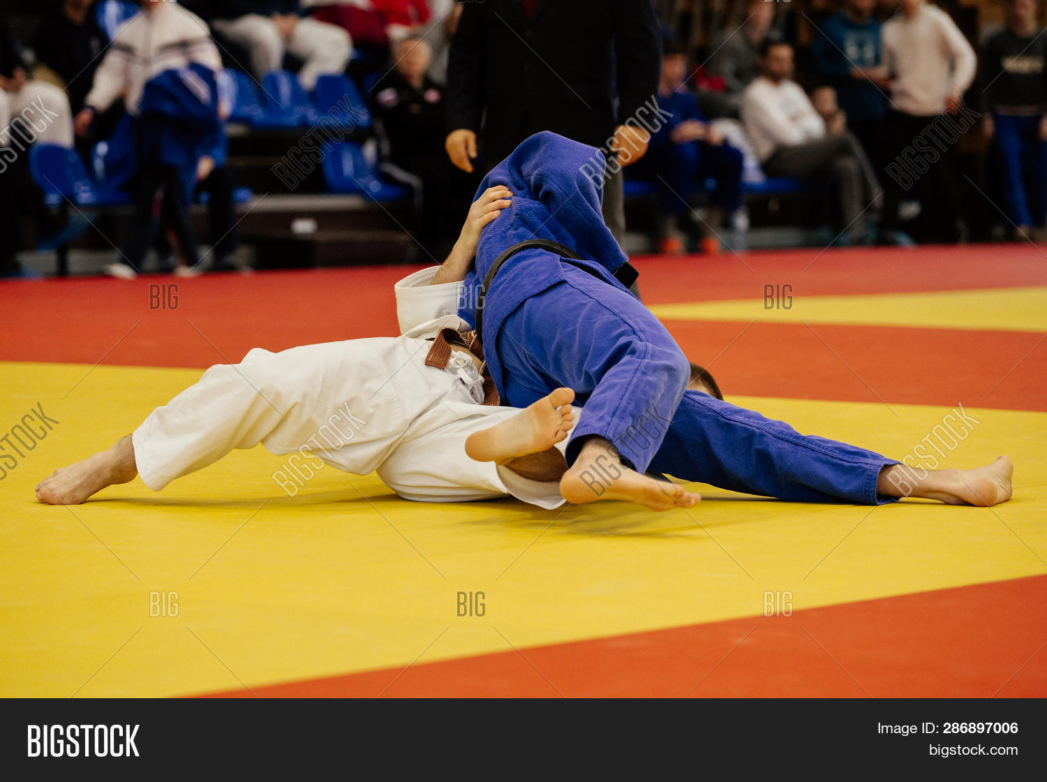 Match Judo Judokas On Image & Photo (Free Trial) | Bigstock