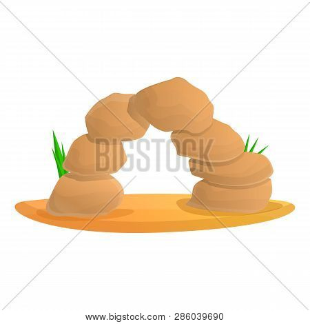 Aquarium Stone Arch Vector & Photo (Free Trial) | Bigstock