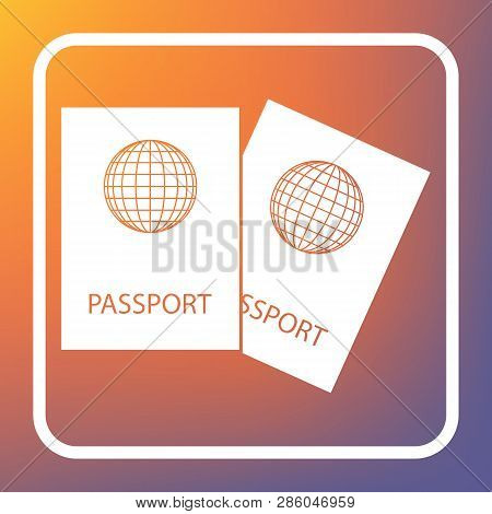 Two Passports Sign Vector & Photo (Free Trial) | Bigstock