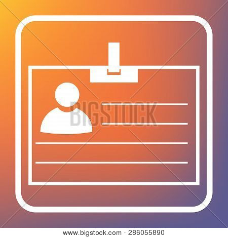 Vector y foto Id Card Sign. (prueba gratis) | Bigstock