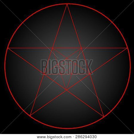 Pentagram Pentalpha Vector & Photo (Free Trial) | Bigstock