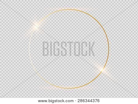 Gold Shiny Glowing Vector & Photo (Free Trial) | Bigstock