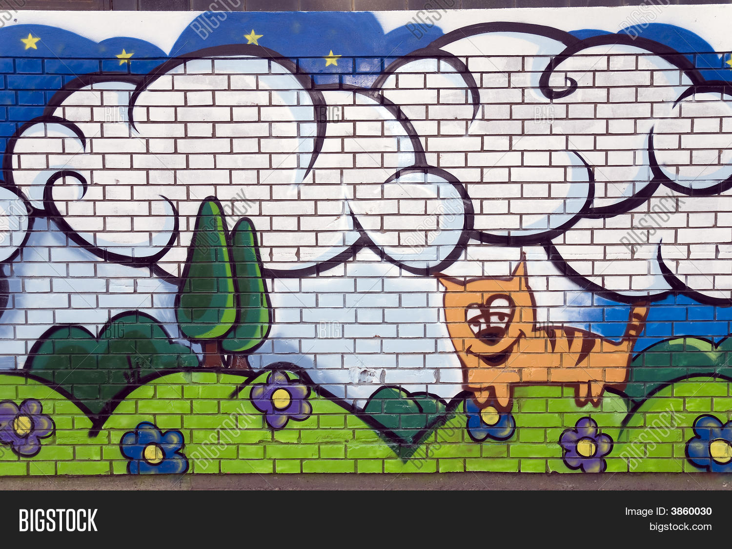 Cartoon Graffiti Image & Photo (Free Trial) | Bigstock