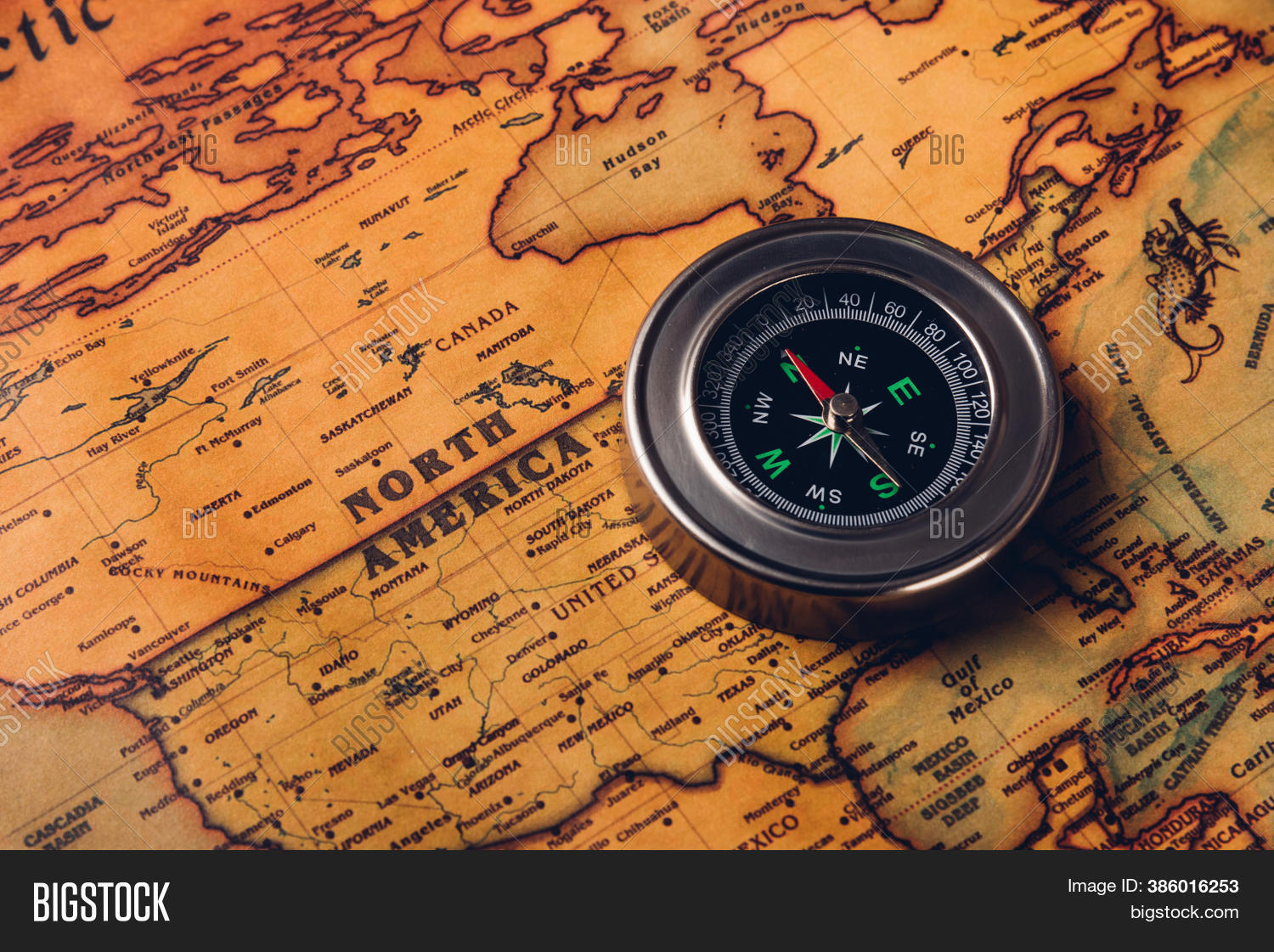 Old Compass Discovery Image & Photo (Free Trial) | Bigstock