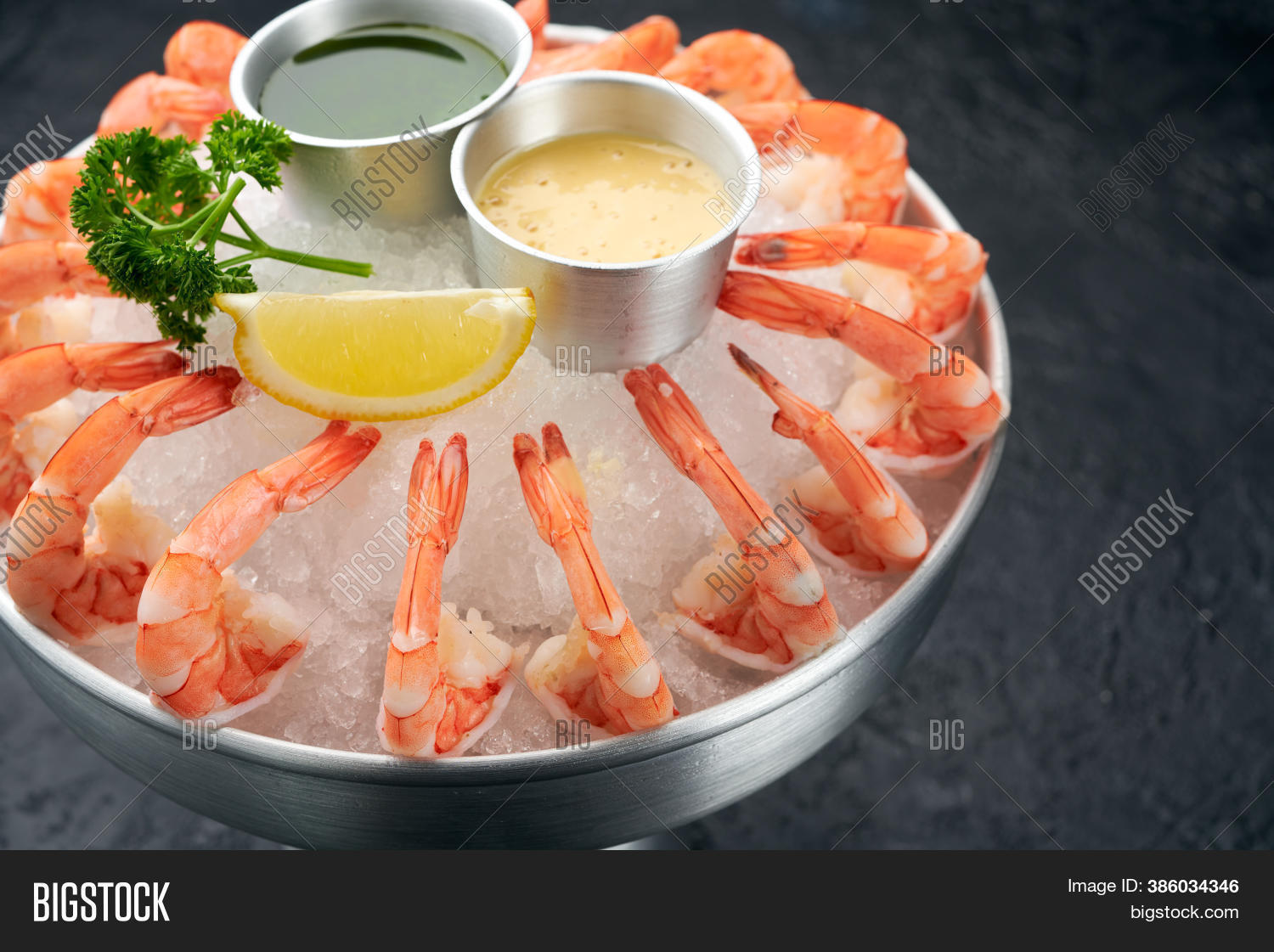 Shrimp On Plate, Image & Photo (Free Trial) | Bigstock