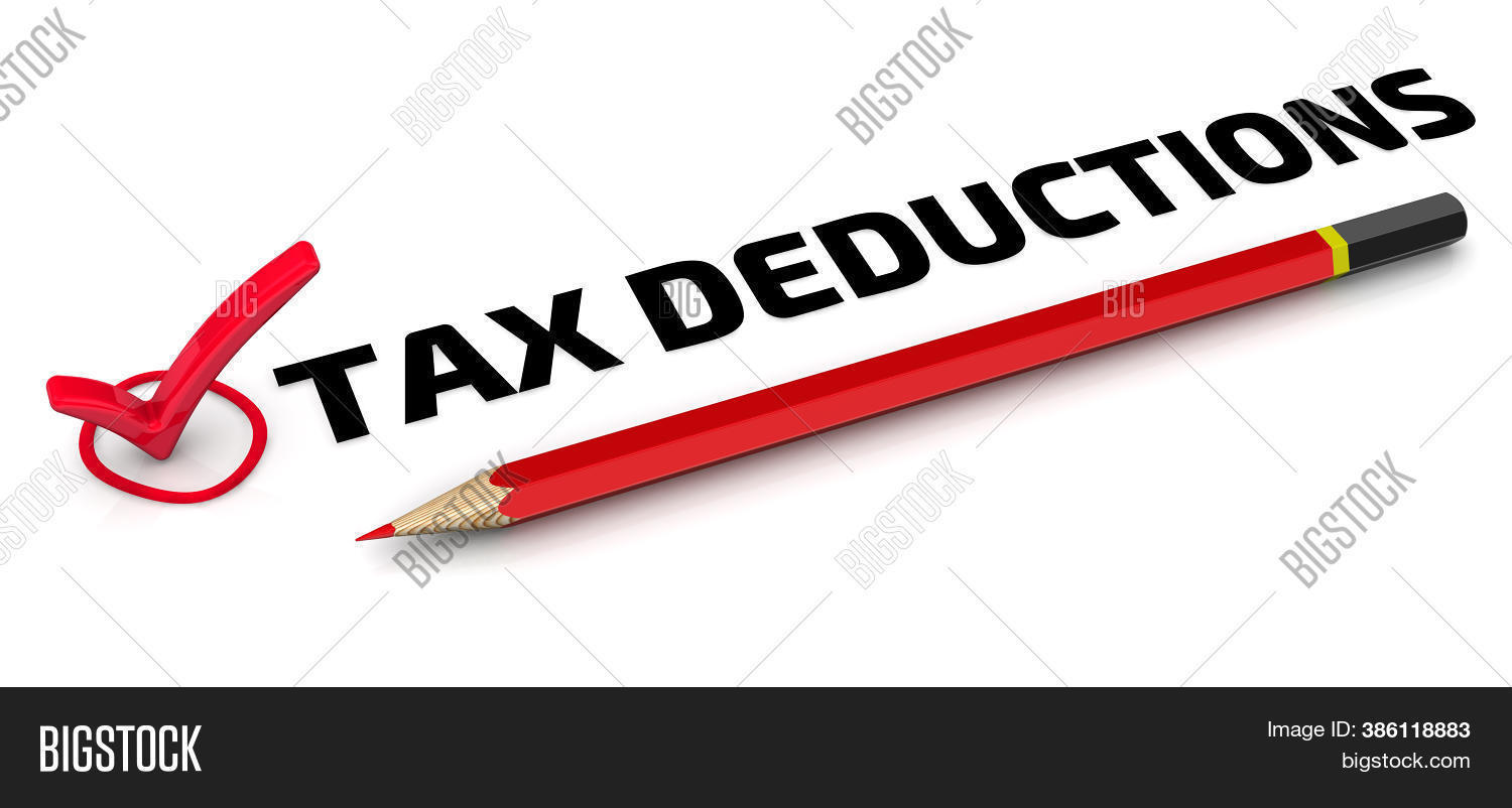 Tax Deductions. Check Image & Photo (Free Trial) | Bigstock