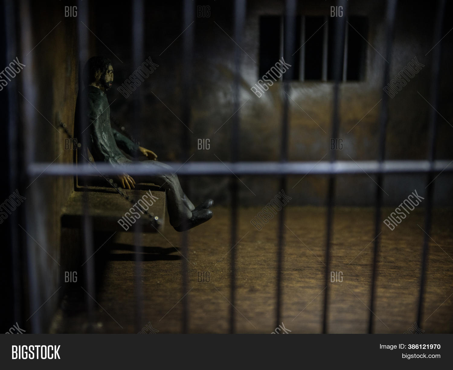 Jail Prison Cell. Man Image & Photo (Free Trial) | Bigstock