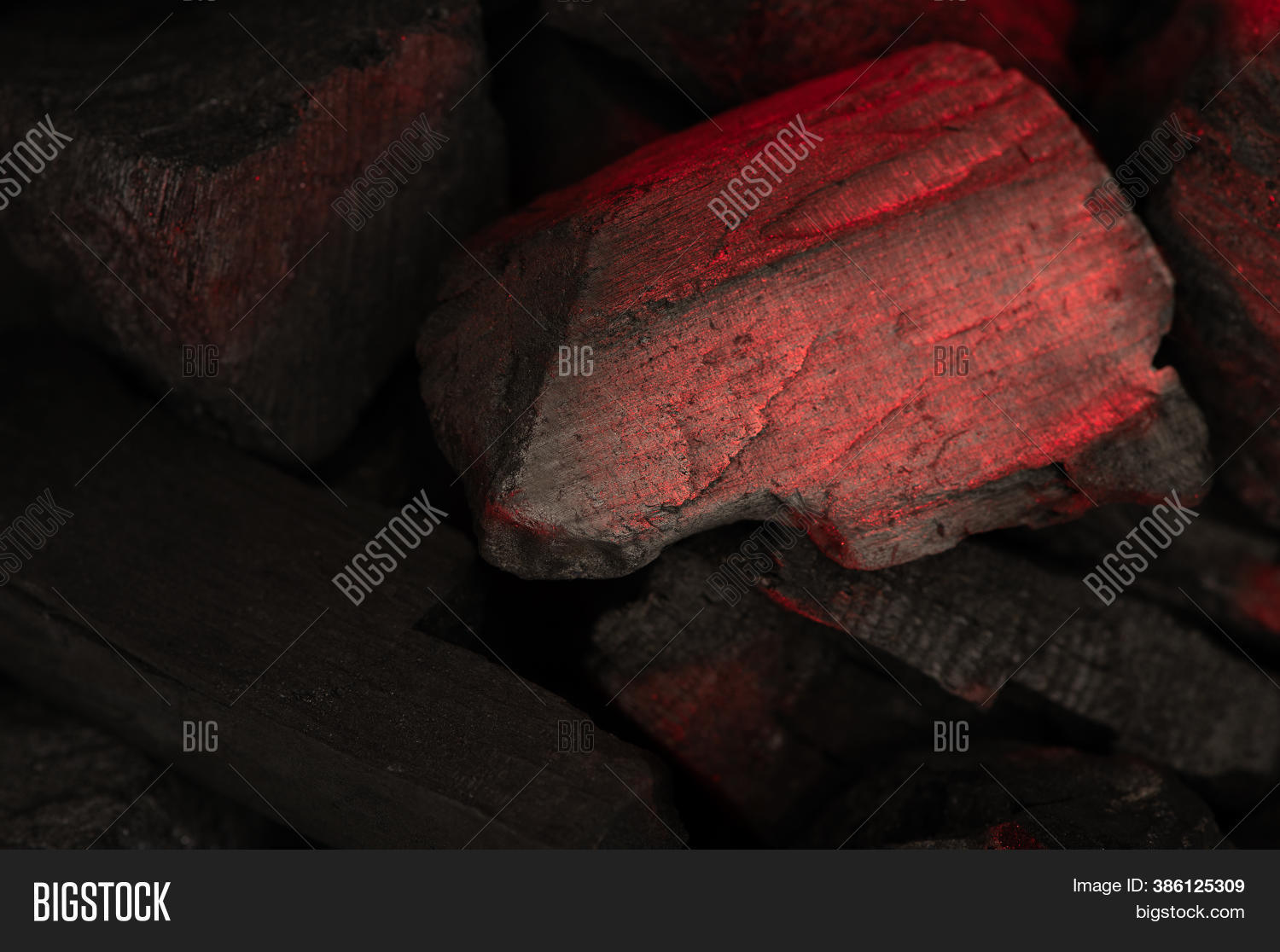 Smoldering Red Coal Image & Photo (Free Trial) | Bigstock