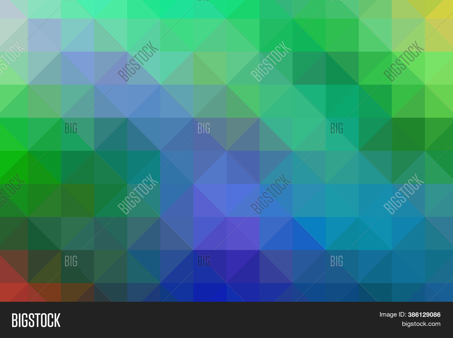 Triangular Pixelation Image & Photo (Free Trial) | Bigstock