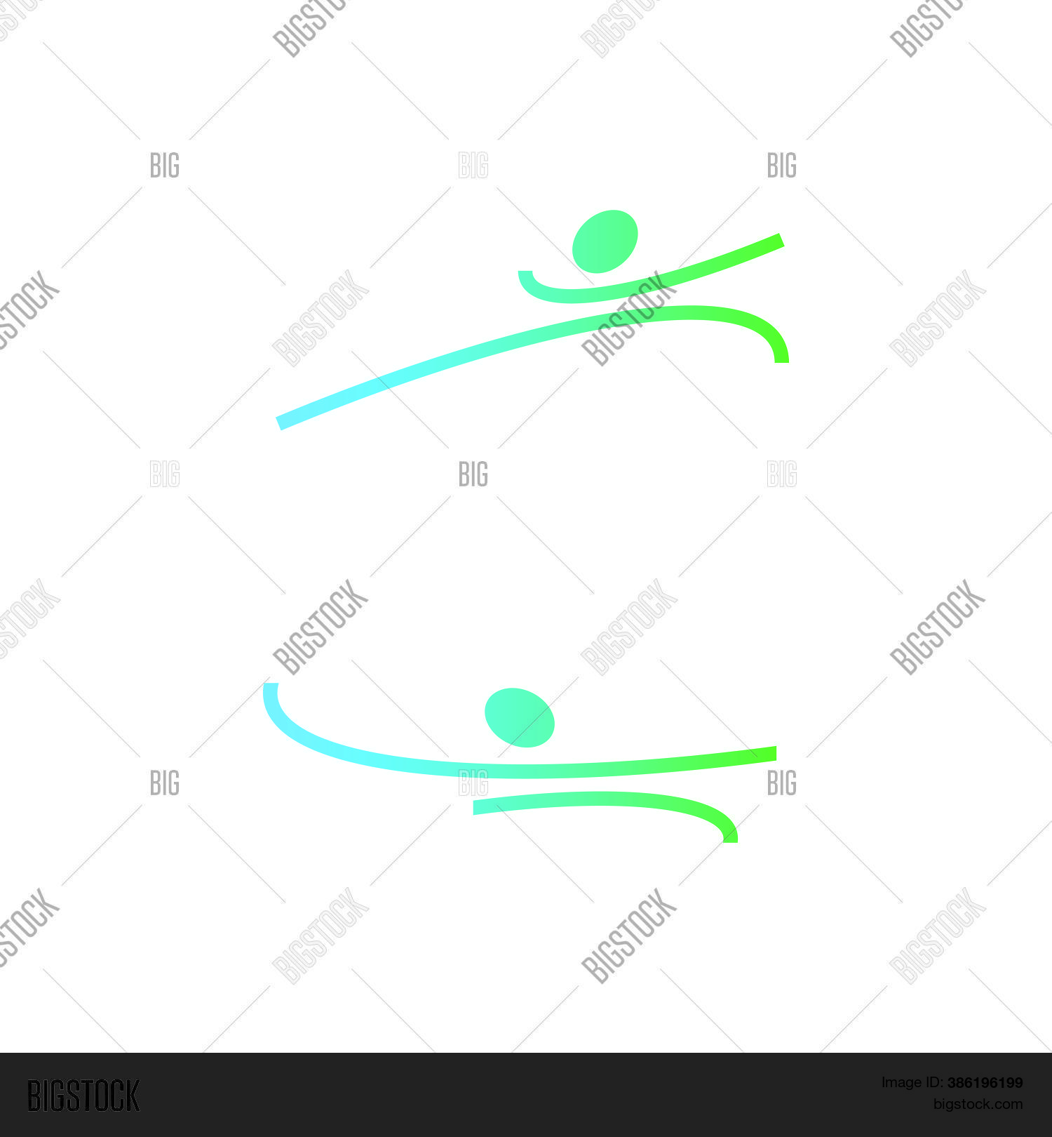 Line Art Swoosh Vector & Photo (Free Trial) | Bigstock