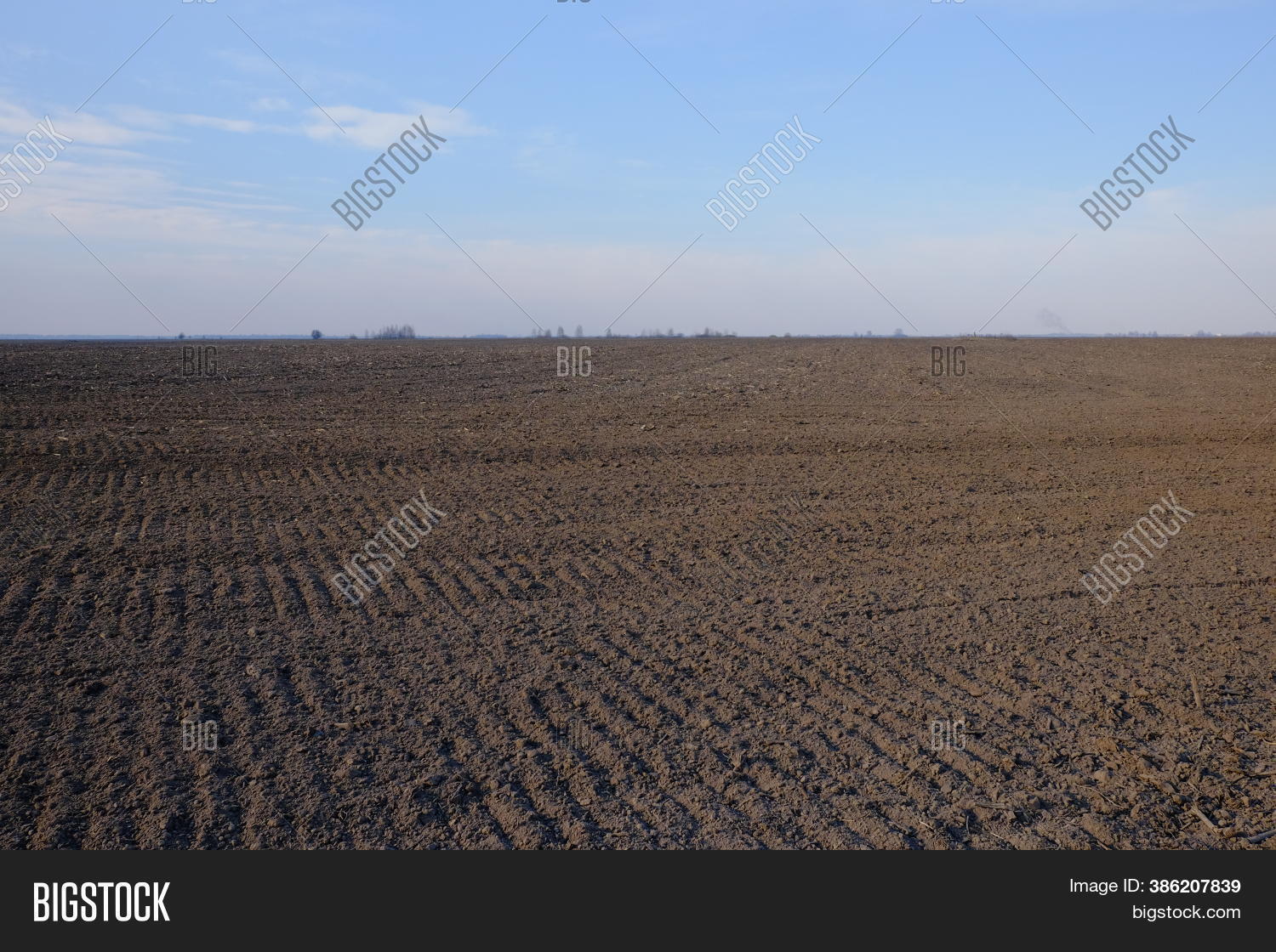 Freshly Plowed Farm Image & Photo (Free Trial) | Bigstock