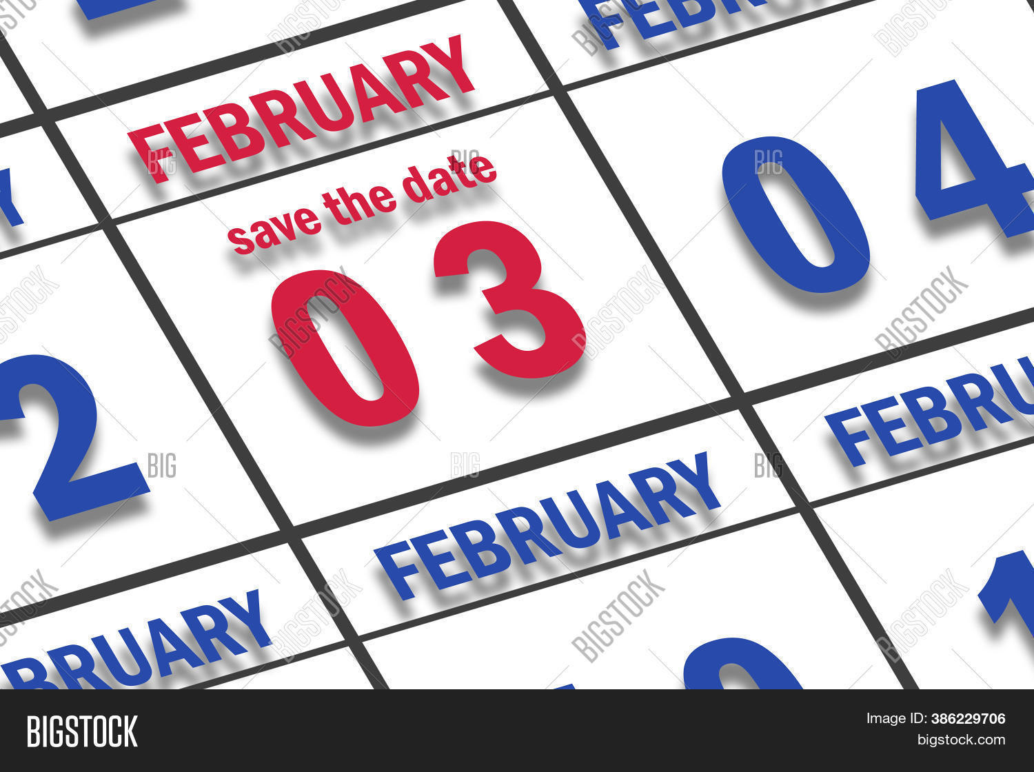 February 3rd. Day 3 Image & Photo (Free Trial) | Bigstock