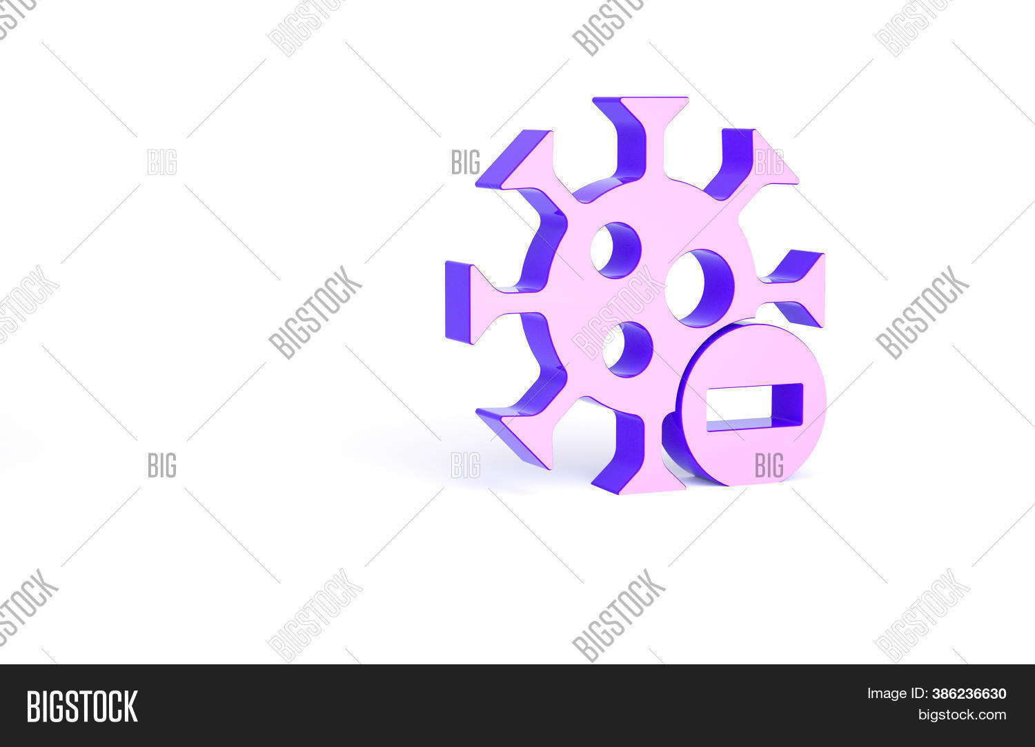 Purple Negative Virus Image & Photo (Free Trial) | Bigstock