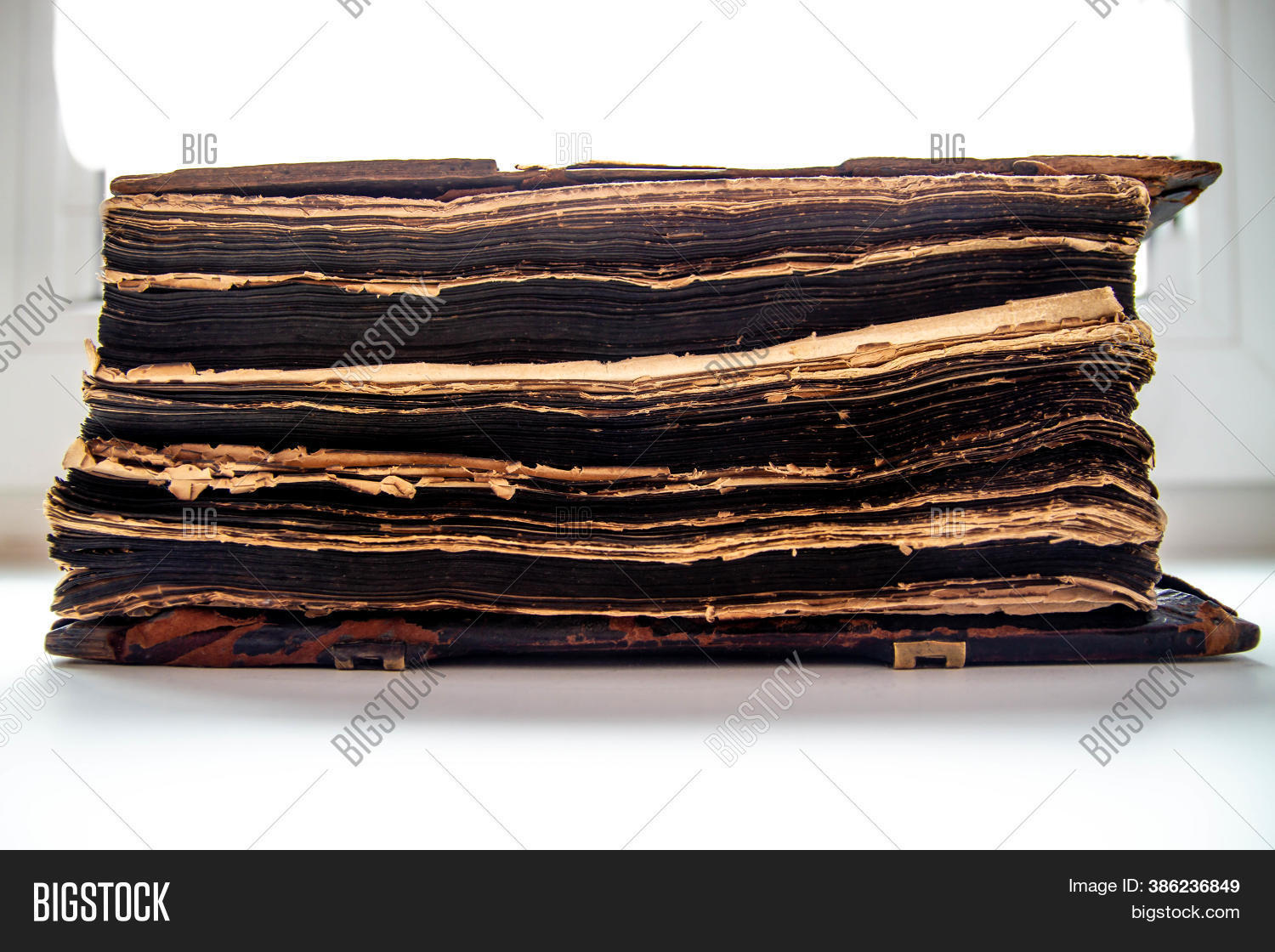 Sheets Old Thick Book Image & Photo (Free Trial) | Bigstock