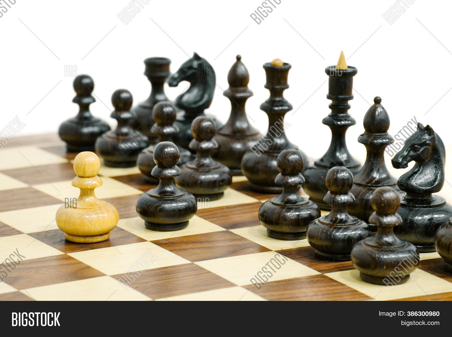 One White Chess Pawn Image & Photo (Free Trial) | Bigstock