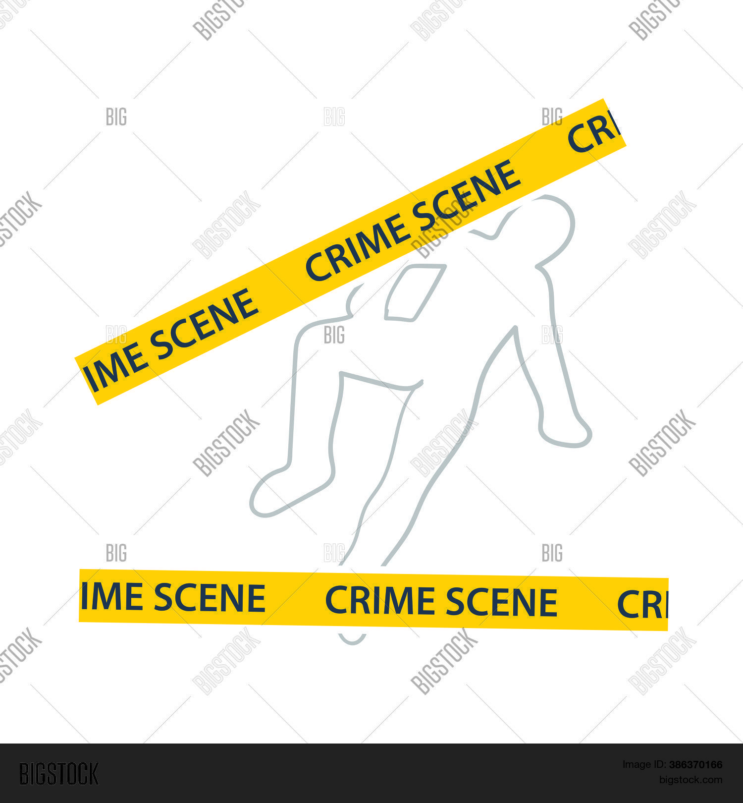 Crime Scene Icon. Vector & Photo (Free Trial) | Bigstock