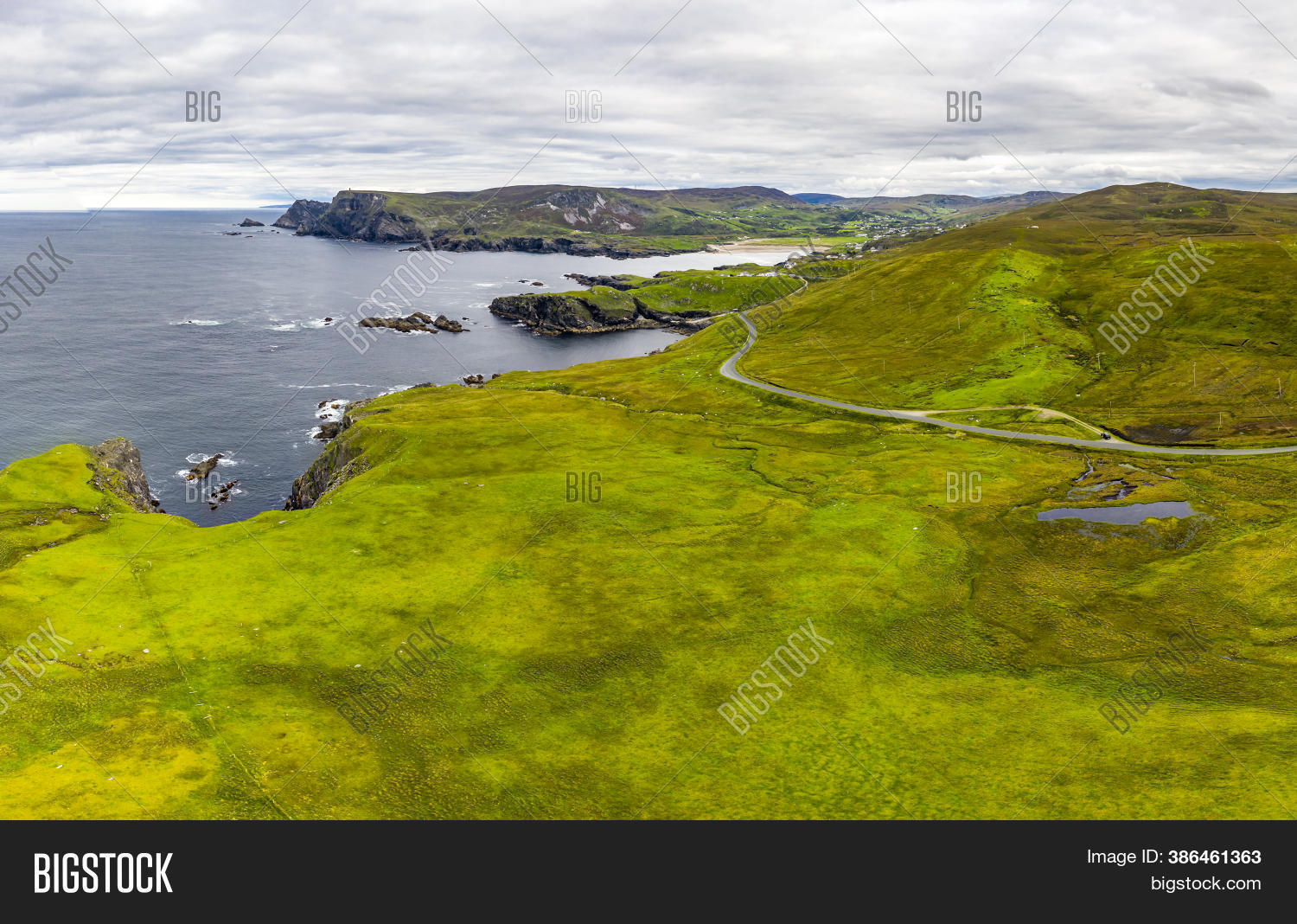 Aerial View Wild Coast Image & Photo (Free Trial) | Bigstock