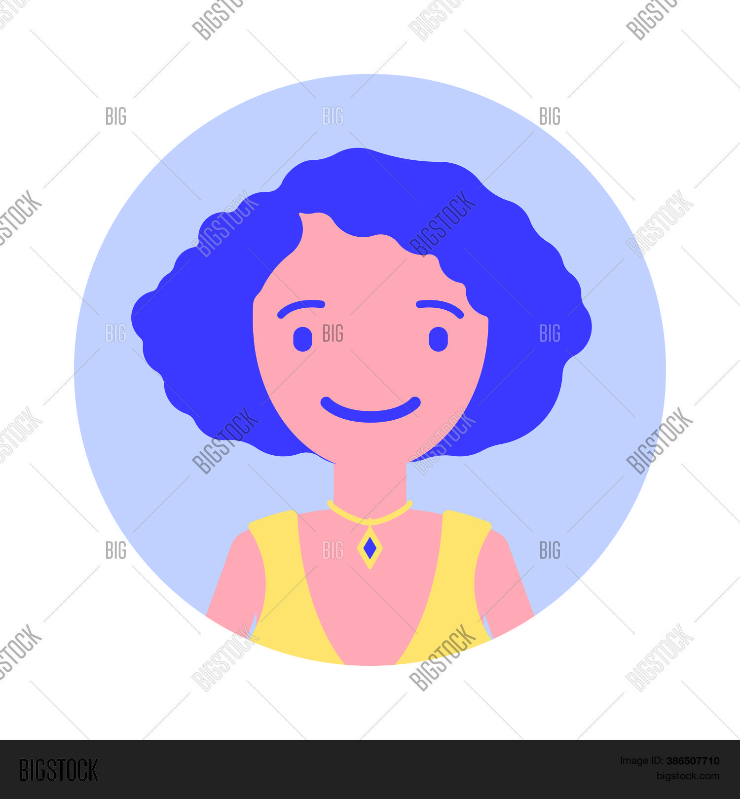Flat Style Round Vector & Photo (Free Trial) | Bigstock